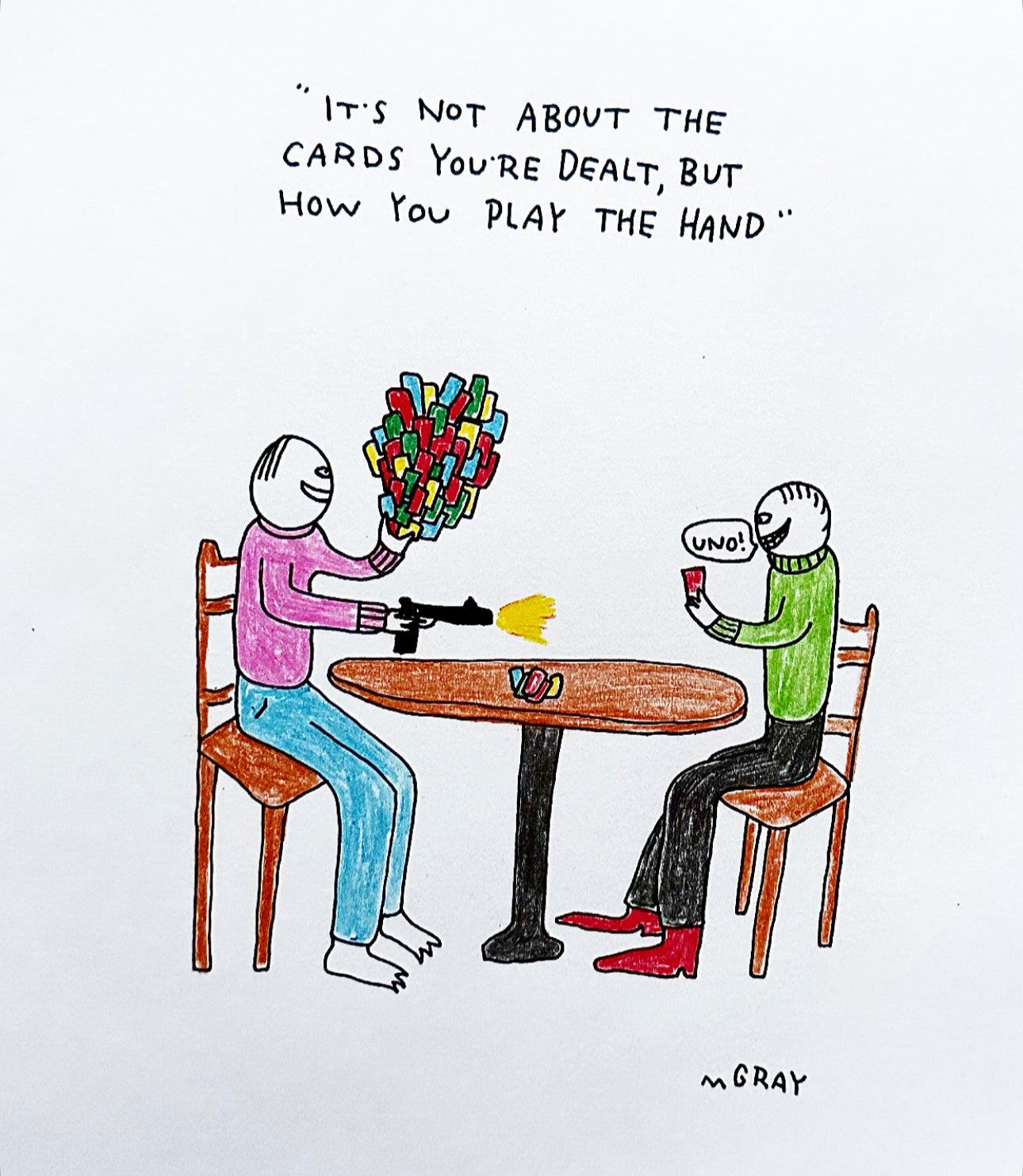 The Cards You're Dealt – Really Good Artist