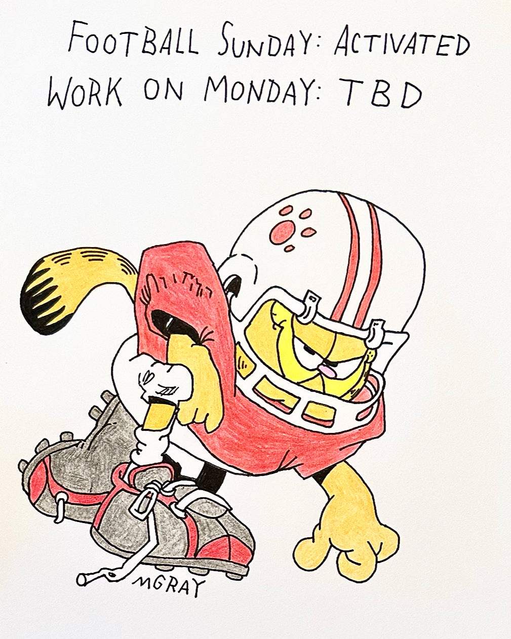 Football Sunday – Really Good Artist
