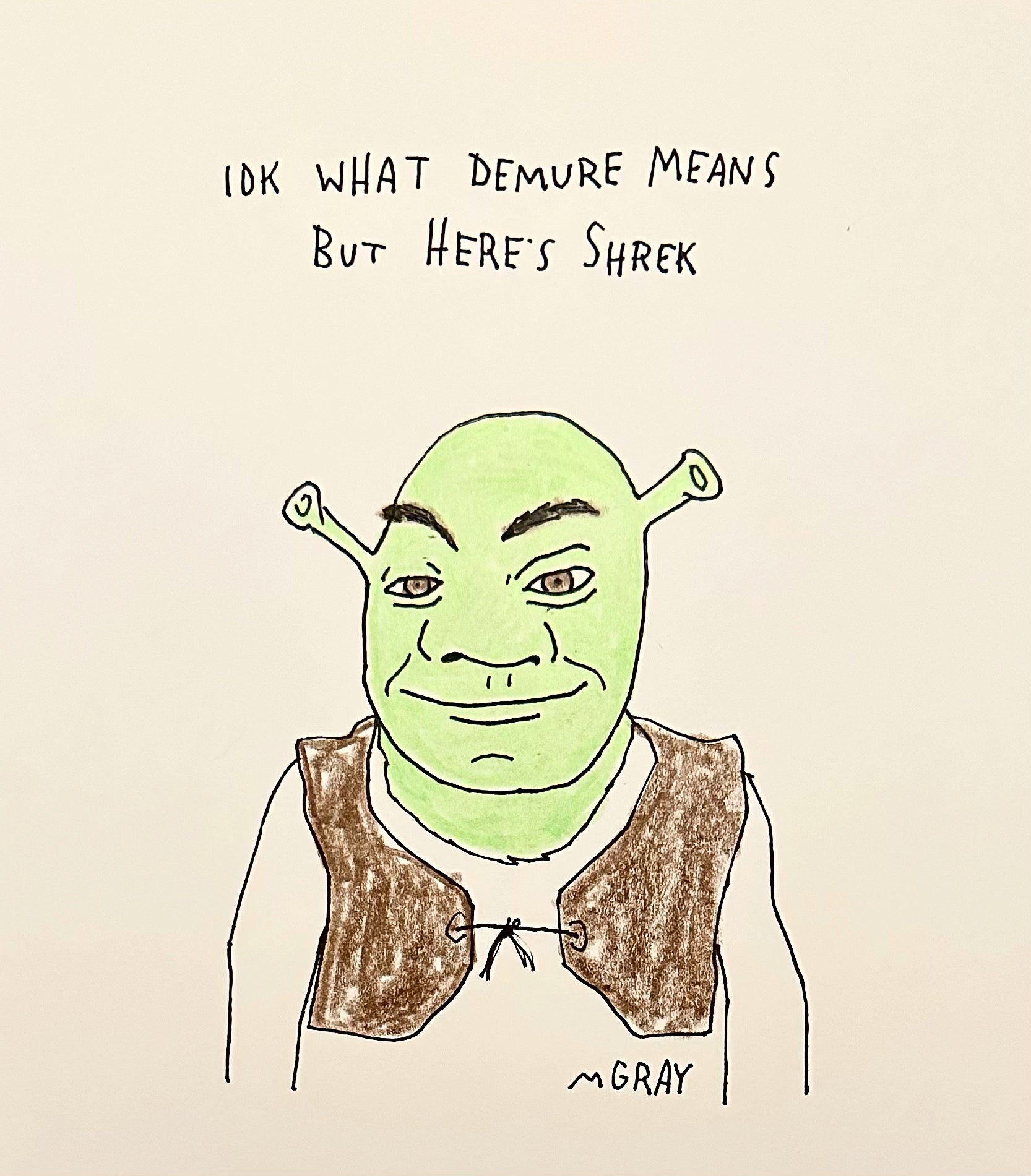 Shrek – Really Good Artist
