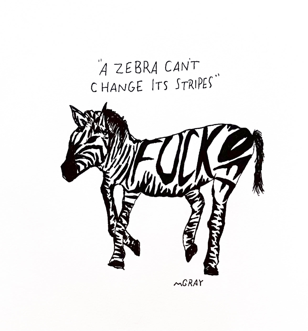 Zebra – Really Good Artist