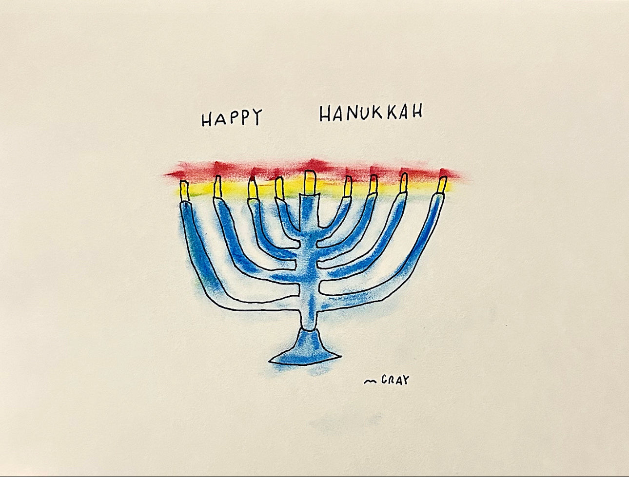 Happy Hanukkah – Really Good Artist